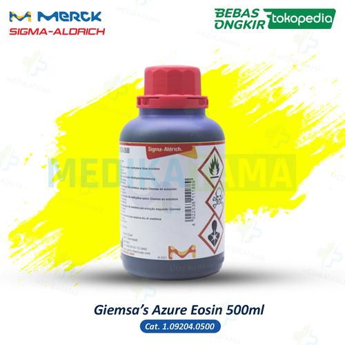 Promo MERCK Giemsa's Azur Eosin Methylene Blue Cat. 1.09204.0500 Giemsa ...