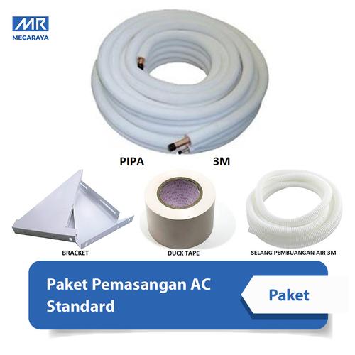 Jual Paket Pemasangan AC Standard 3 Meter Pipa - 0.5PK-1PK - Kota ...