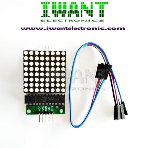 Jual MAX7219 MAX 7219 LED DOT MATRIX 8X8 RUNING TEXT MODULE FOR ARDUINO ...