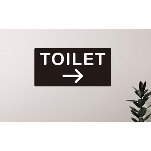 Jual Toilet Sign Akrilik | Acrylic Sign Restroom WC Modern | Sign ...