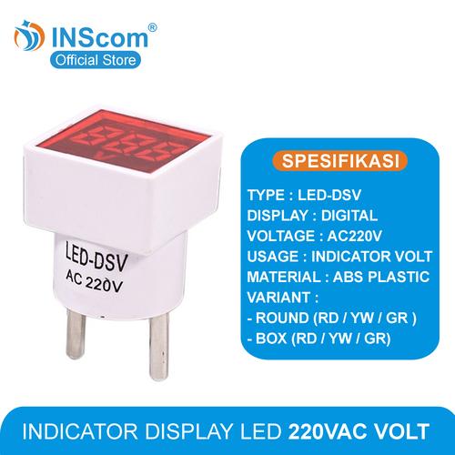 Jual ALAT PENGUKUR VOLTASE LISTRIK COLOK VOLTMETER COLOKAN DIGITAL VOLT ...