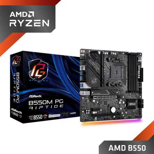 Promo ASROCK B550M PG Riptide | Motherboard AMD B550 Ryzen AM4 Cicil 0% ...