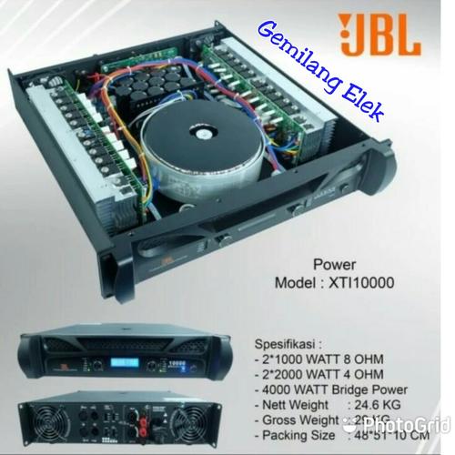 Jual POWER AMPLIFIER JBL XTI 10000 - Jakarta Barat - Gemilang Elek12 ...