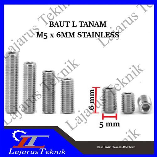 Jual Baut Tanam Stainless M5 × 6mm - Kota Cimahi - Lajarus Teknik | Tokopedia