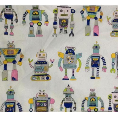 Jual kain linen motif robot,2 size pilihan,jual perset gambar ...