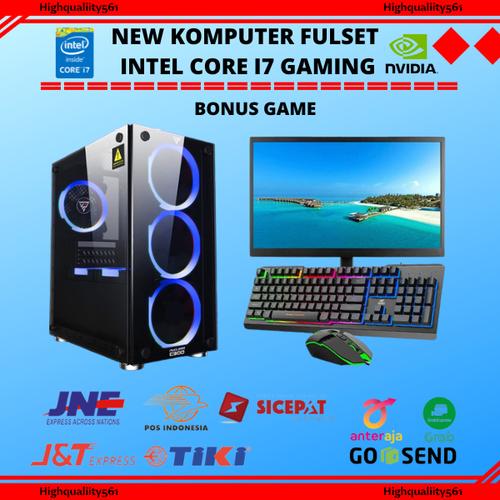 Jual Pc Gaming Core i7 + Monitor All New Siap Pakai/Fullset ...