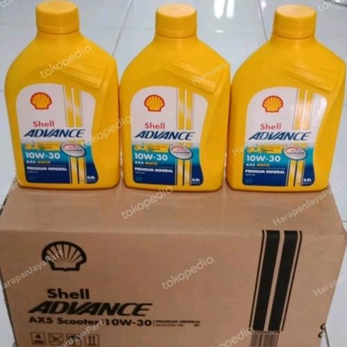 Jual OLI SHELL ADVANCE AX5 MATIC 0.8 1 DUS - Kota Tangerang ...