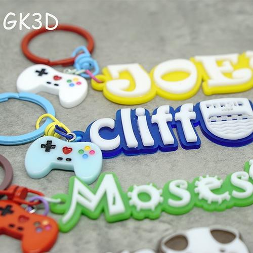 Jual Gantungan Kunci Custom Nama 3D Timbul Icon Ganci Souvenir Ulang ...