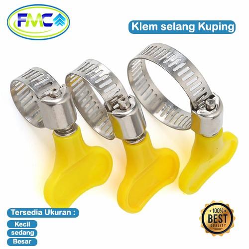 Jual Klem Selang Air Kuping Klip Selang Gas Radiator Hose Clamp ...