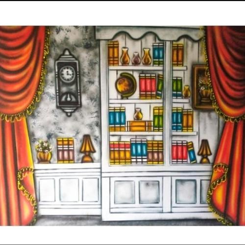 Jual backdrop background wisuda rak buku - Kab. Sleman - GUDANG ...