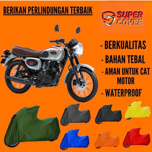 Jual Sarung motor Xtreme Kawasaki W175 premium supercover waterproof ...