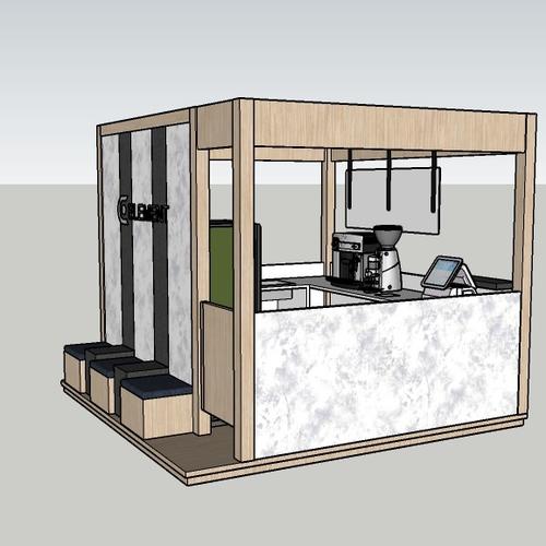 Jual booth container /gerobak jualan/Cafe container custom #300 - Kab ...