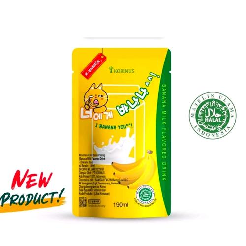 Jual K - BANANA MILK FLAVORED DRINK / SUSU BANANA / MINUMAN RASA PISANG ...
