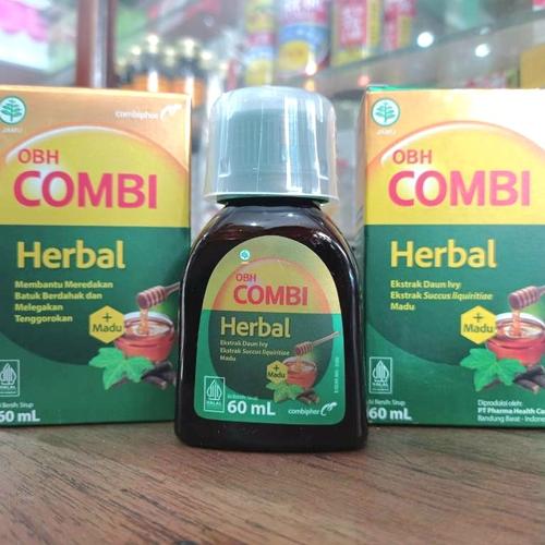 Jual OBH Combi Herbal + Mint 60 ml.Obat Batuk Berdahak & Pelega ...