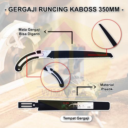 Jual GERGAJI RUNCING KABOSS 350MM - GERGAJI DAHAN - GERGAJI POTONG - Kota Surabaya - wimansa ...
