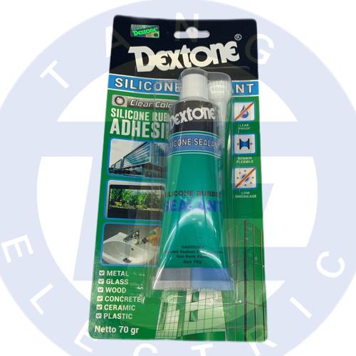 Jual Lem Karet Silikon Bening Silen Dextone Clear Silicone Rubber ...