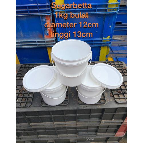 Jual Ember bekas selai 1kg bulat Ember plastik bekas 1kg bulat - Kota ...