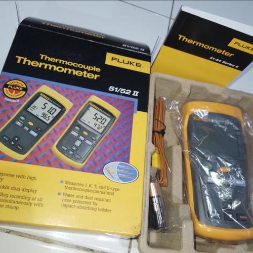 Jual FLUKE 51/52 II ii thermocouple termometer 51ll 52ll - Jakarta ...