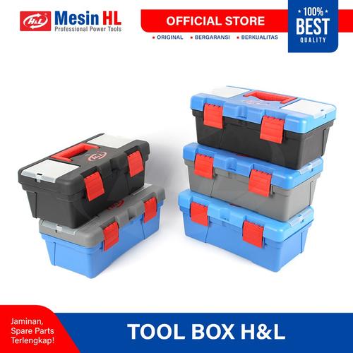 Jual HL Tool Box / Tool Box Besar Plastik 12 Inch - hitam-hitam - Kota ...
