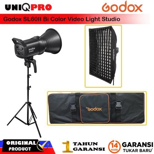 Jual Godox SL60II Bi Color Video Light Lampu Studio SL60-II Bi SL60IIBi ...