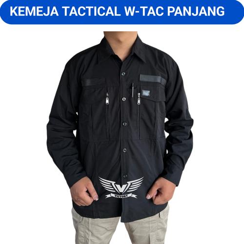 Jual Kemeja Tactical Lengan Panjang W-TAC Lapangan PDL Baju Tactical ...