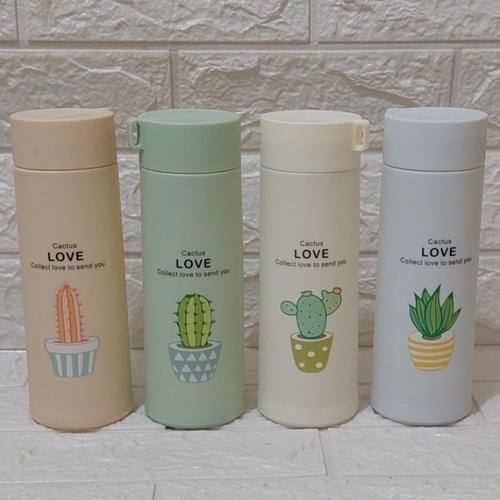 Jual Botol kaca kaktus /thumbler air minum / botol kaca suvenir / botol ...