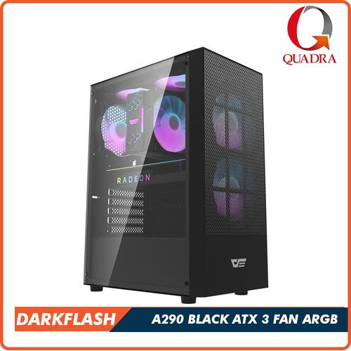 Jual Darkflash A290 ATX Gaming PC Case Black 3x Fan ARGB - Kab. Banyumas - Quadra Computer ...