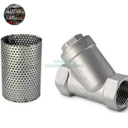 Jual saringan Y strainer 3 inch drat stainless ss 316 - Jakarta Barat ...