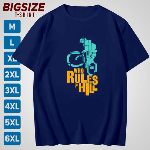 Jual Kaos Pria Jumbo Big Size Premium Cotton Combed 30S Rules The Hill ...