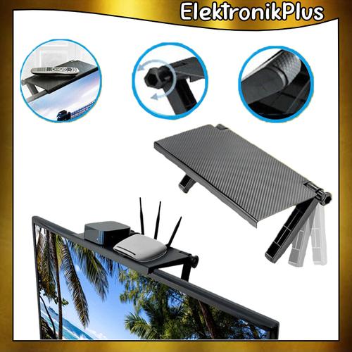 Jual Rak Gantung TV Monitor Tatakan Remote Set Top Box Display Shelf ...