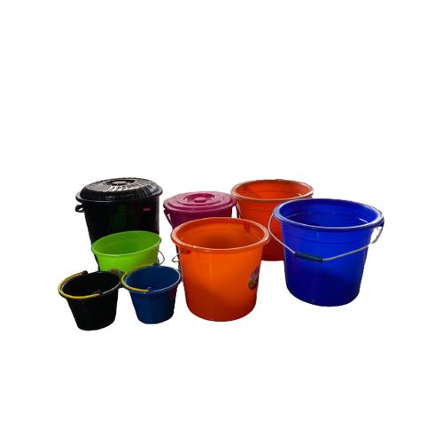 Promo Ember Plastik Serbaguna | Ember Plastik Tanpa Tutup | Dengan Tutup - Hitam-1Gln - Kota ...