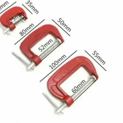 Jual Klem Clamp Penjepit Catok Set 3 Pcs Heavy Duty - catok BB - Kab ...