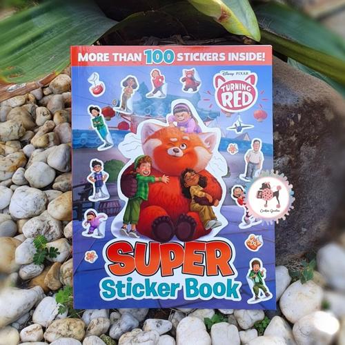 Jual Disney Pixar Turning Red Super Sticker Book - Kota Medan ...
