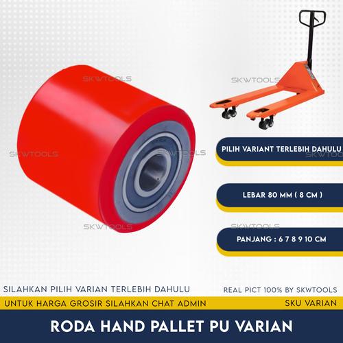 Jual Roda PU / Polyurethane Hand Pallet Handpallet 80 mm x 60 70 80 90 ...