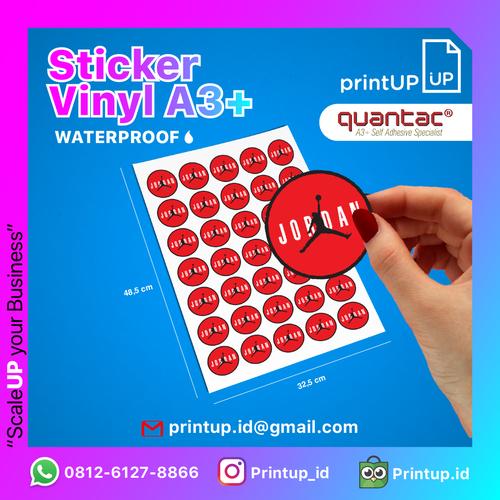 Jual Cetak Stiker Vinyl A3+ | Print Sticker dan Kiss Cut - Glossy ...