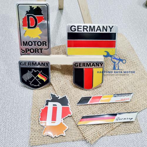 Jual Emblem Negara Germany Emblem 3D Germany Sticker Vespa Bendera ...