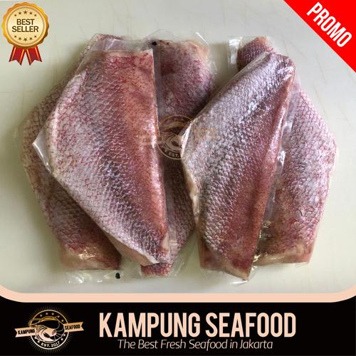 Jual Ikan Kakap Merah Fillet/Red Snapper Fillet Premium 1kg 2pack ...