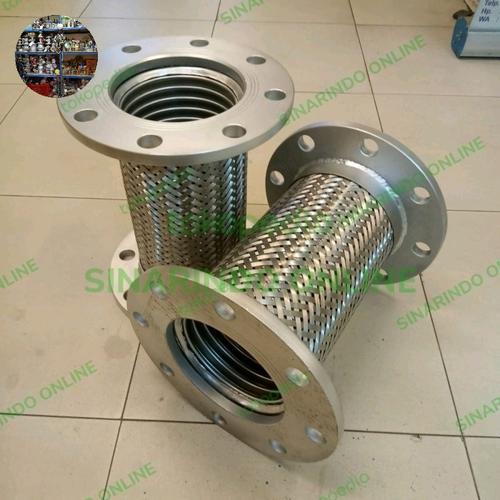 Promo FLEXIBLE JOINT 2" INCH × 30 CM STAINLESS SS 304 JIS 10K MATI ...