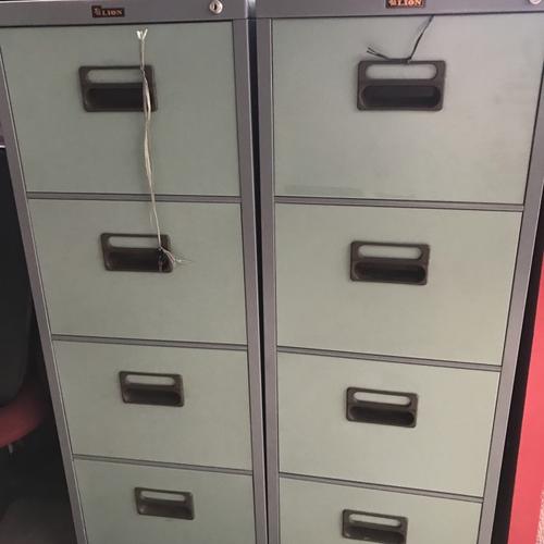 Jual File kabinet besi / lemari file besi merek LION 4 laci, barunya ...