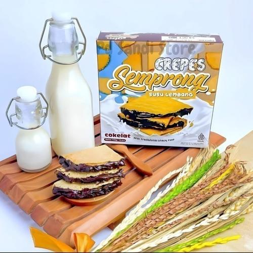 Jual Crepes Semprong Susu Lembang Cemilan Ringan - Tiramisu - Kota ...