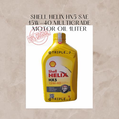 Jual Shell Helix HX5 sae 15W-40 1Ltr -Original scan barcode- - Kota ...