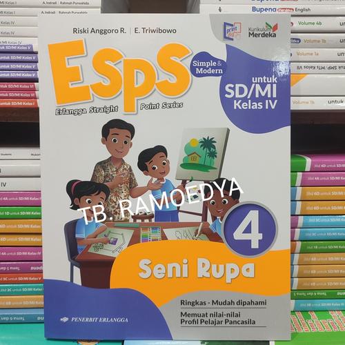 Jual Buku ESPS Seni Rupa SD/MI kelas IV Kurikulum Merdeka Erlangga - Jakarta Selatan - TOKO BUKU ...