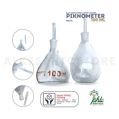 Jual PIKNOMETER 100ml l PICNOMETER 100ml - REAL PICTURE l BUBBLE ...