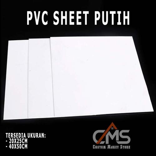 Jual PVC SHEET - Hitam 0,5mm, 20x25cm - Kab. Tangerang - Custom Maket ...