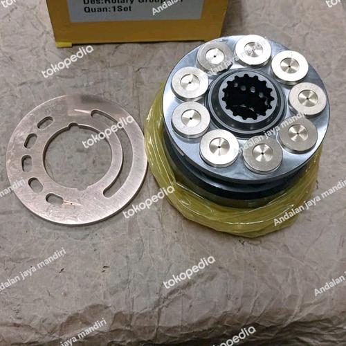 Jual HYDRAULIC ROTARY GROUP PISTON PUMP REXROTH A10VSO45 / REPAIR KIT ...