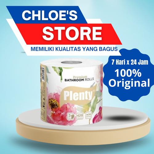 Jual Plenty Bathroom Tissue Premium 4 in 1 Tisu wc Toilet isi 4 roll 3 ...
