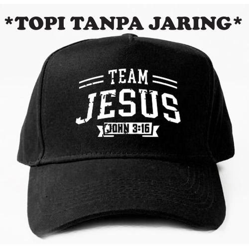 Jual Topi Baseball Rohani Kristen Team Jesus Christ Life Time Member ...