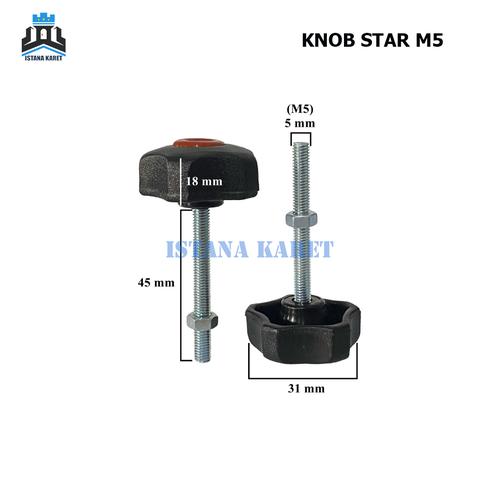 Jual Knob Star Adjuster Baut M5 T45 Orange - Kab. Bandung - Istana ...