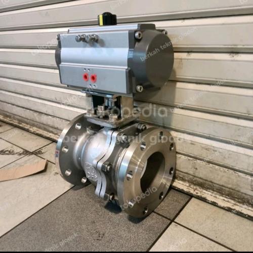 Jual actuator ball valve 2" control valve pneumatic 2" pn16 - Jakarta Barat - Eternal indotech ...