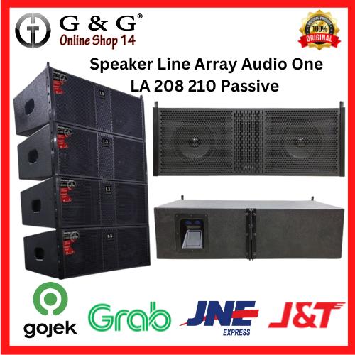 Jual Speaker Line Array Audio One LA 208 210 Passive - Speaker Lapangan ...